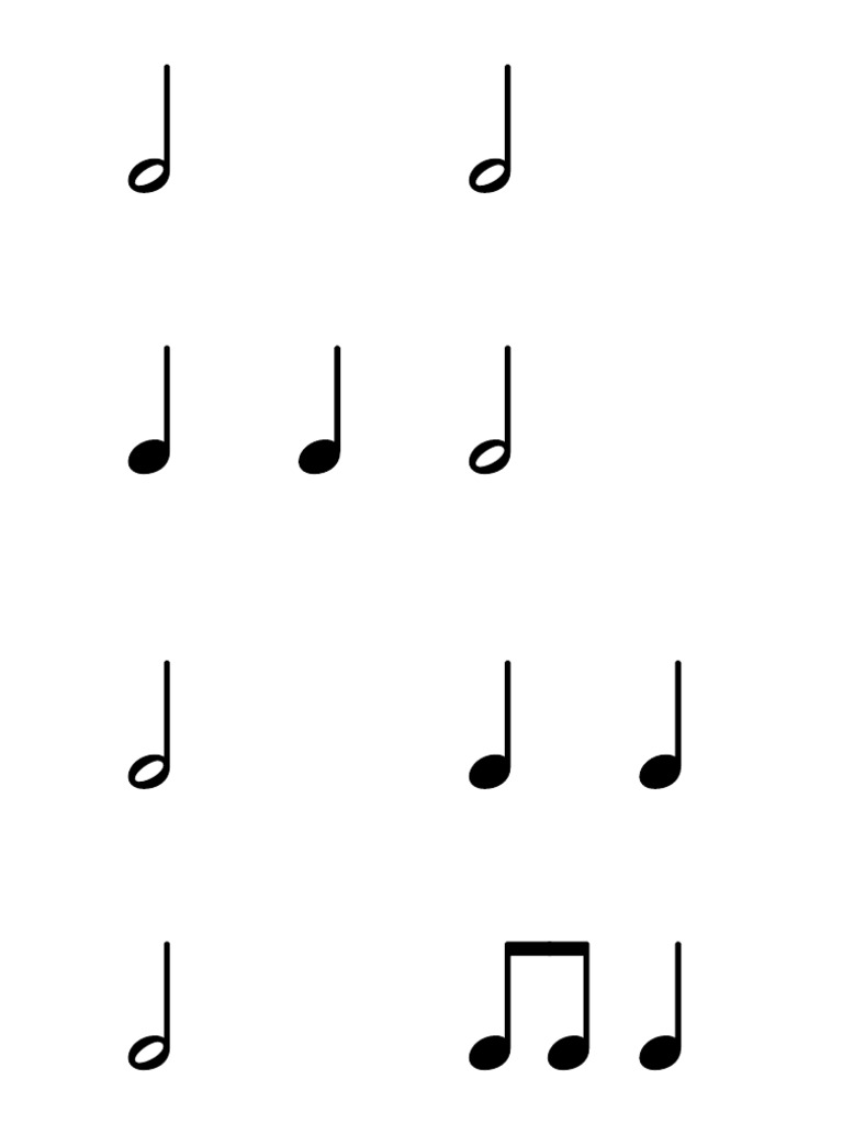 Rhythm Set 3 Includes Ta a or to o | PDF
