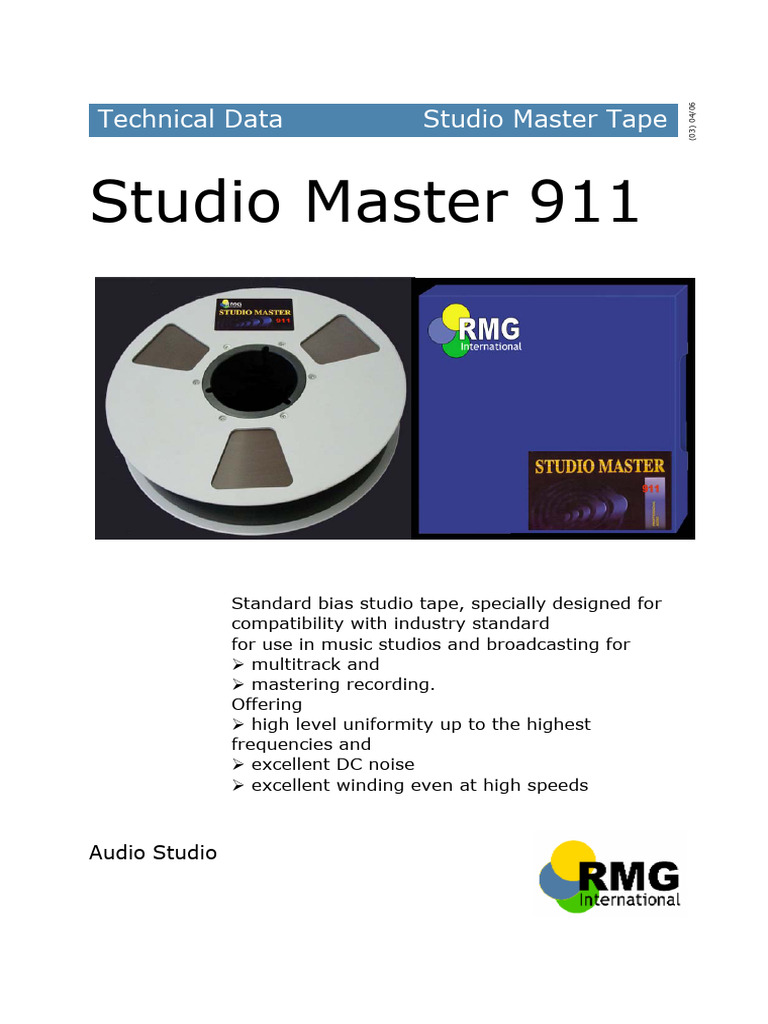 RMGI_SM_911 | PDF | Decibel | Acoustics