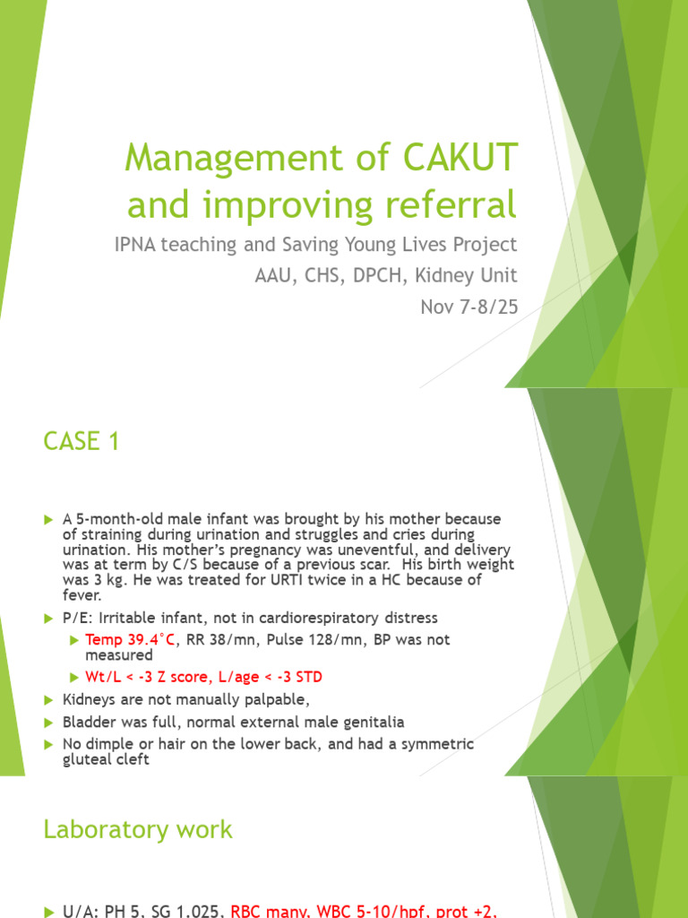 CAKUT Management and Referral Strategies | PDF | Clinical Medicine ...