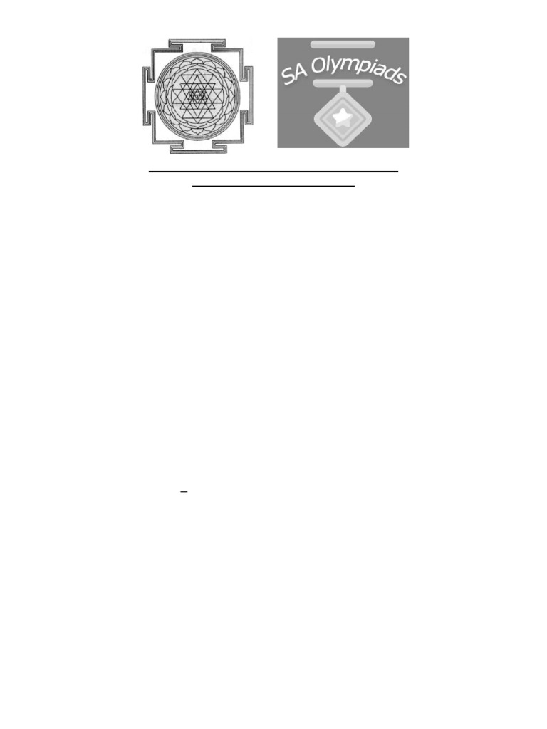Tiamse National Foundation Phase Mathematics Olympiads Grades 1 3 | PDF ...
