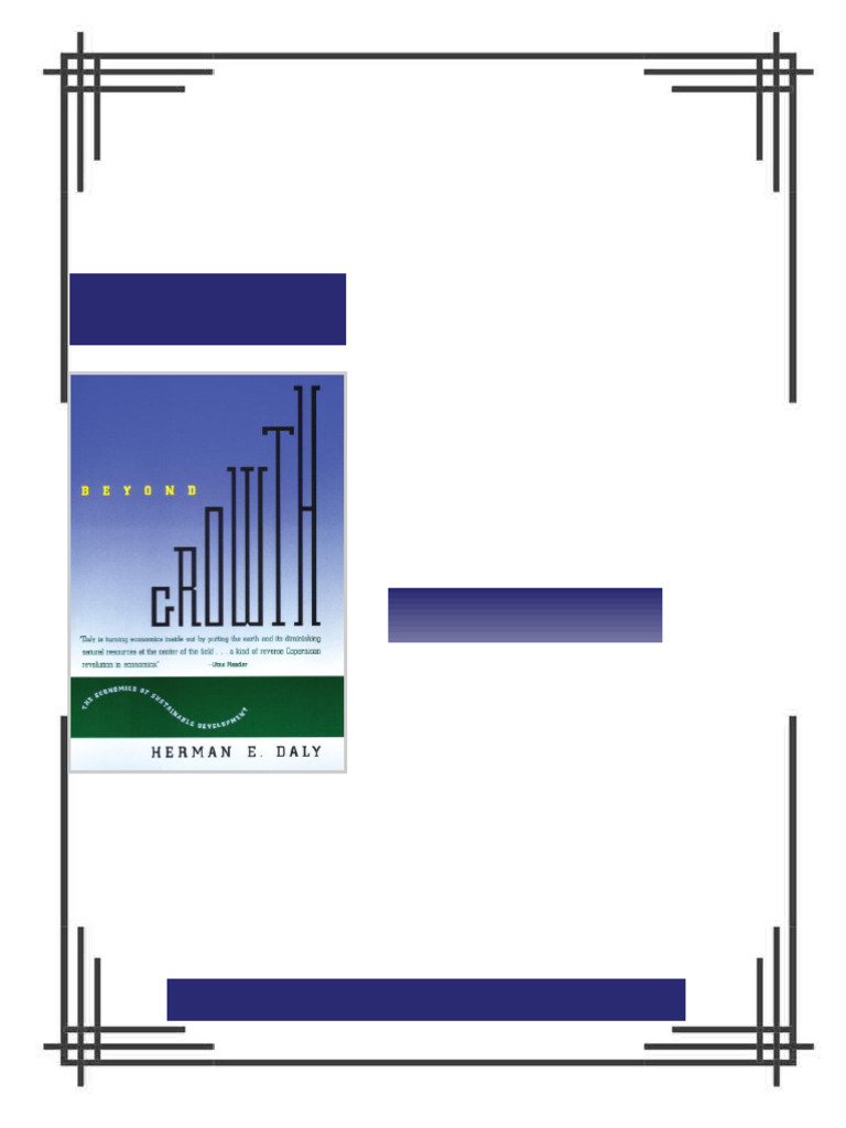 Beyond Growth Herman E. Daly ebook mobile-friendly edition | PDF