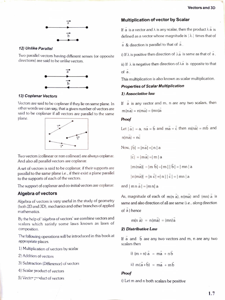 Vectors -1 by JEE Trainer | PDF