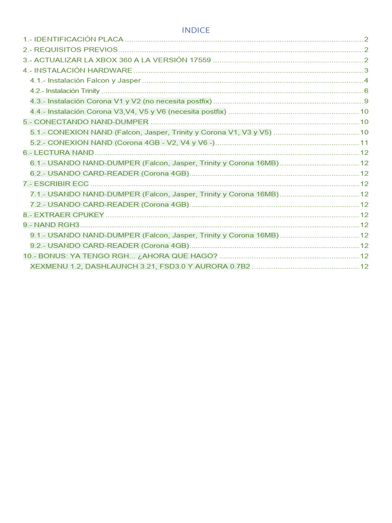 Guía Completa para Instalar RGH 3.0 en Xbox 360 | PDF | Xbox 360 | Xbox