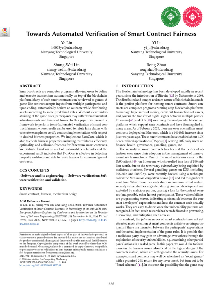 Paper3 - Towards Automated Verification | PDF | Auction | Formal ...