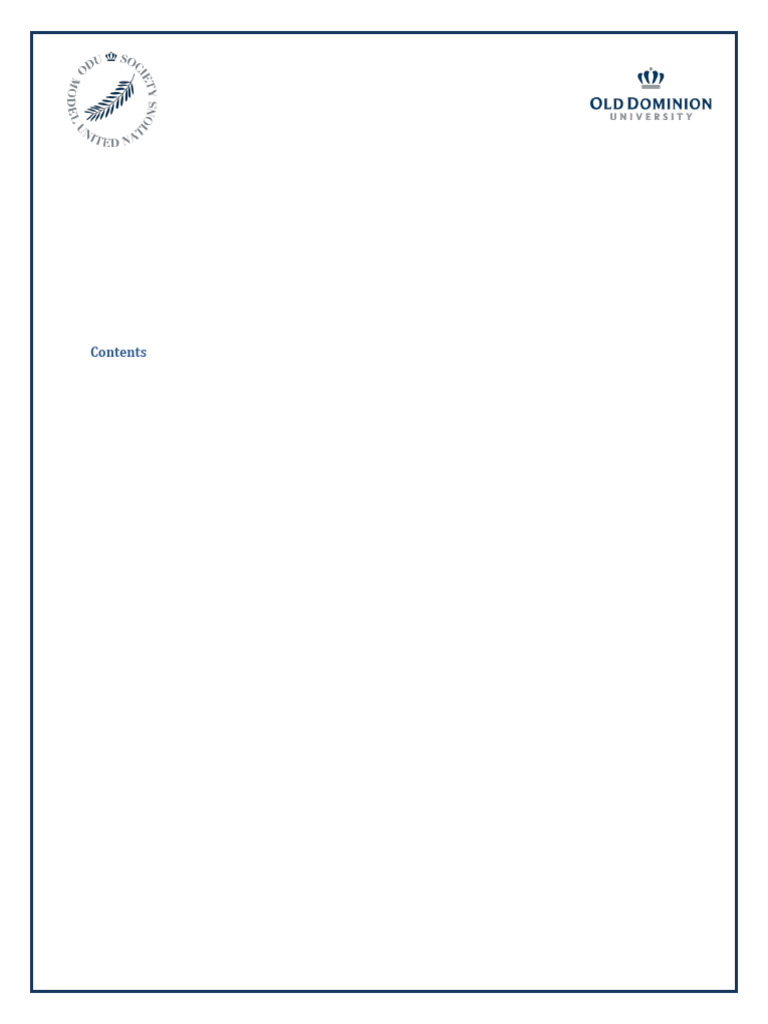ODUMUN General Assembly Rules of Procedure 2022 | PDF | United Nations ...