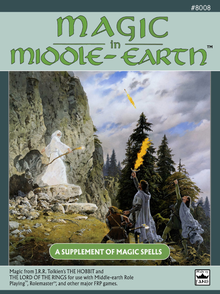 Middle-Earth RPG Spell List Guide | PDF | Middle Earth | Ice