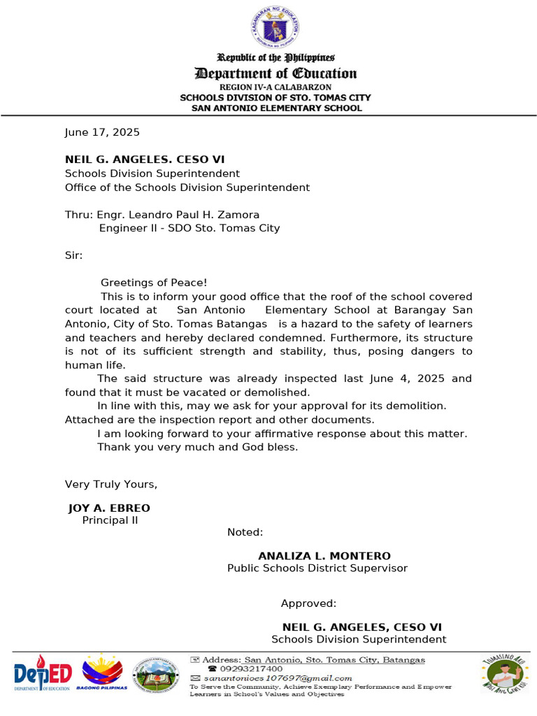 Demolition Request | PDF