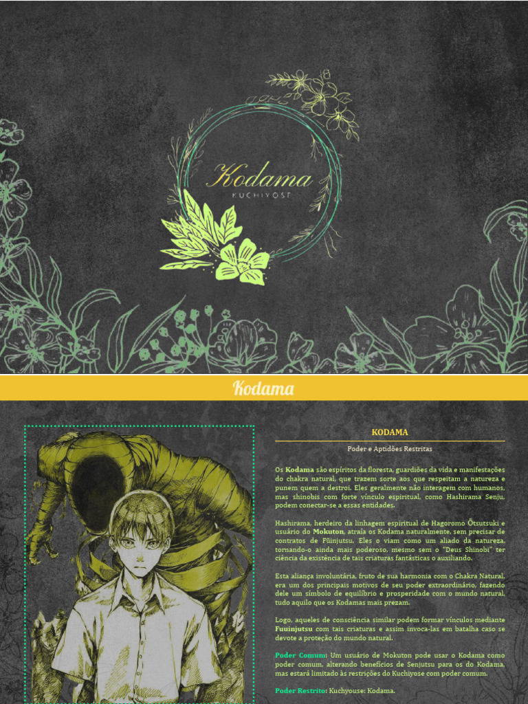 Kuchiyose Kodama - Homebrew (Shinobi no Sho).docx | PDF | Relâmpago ...