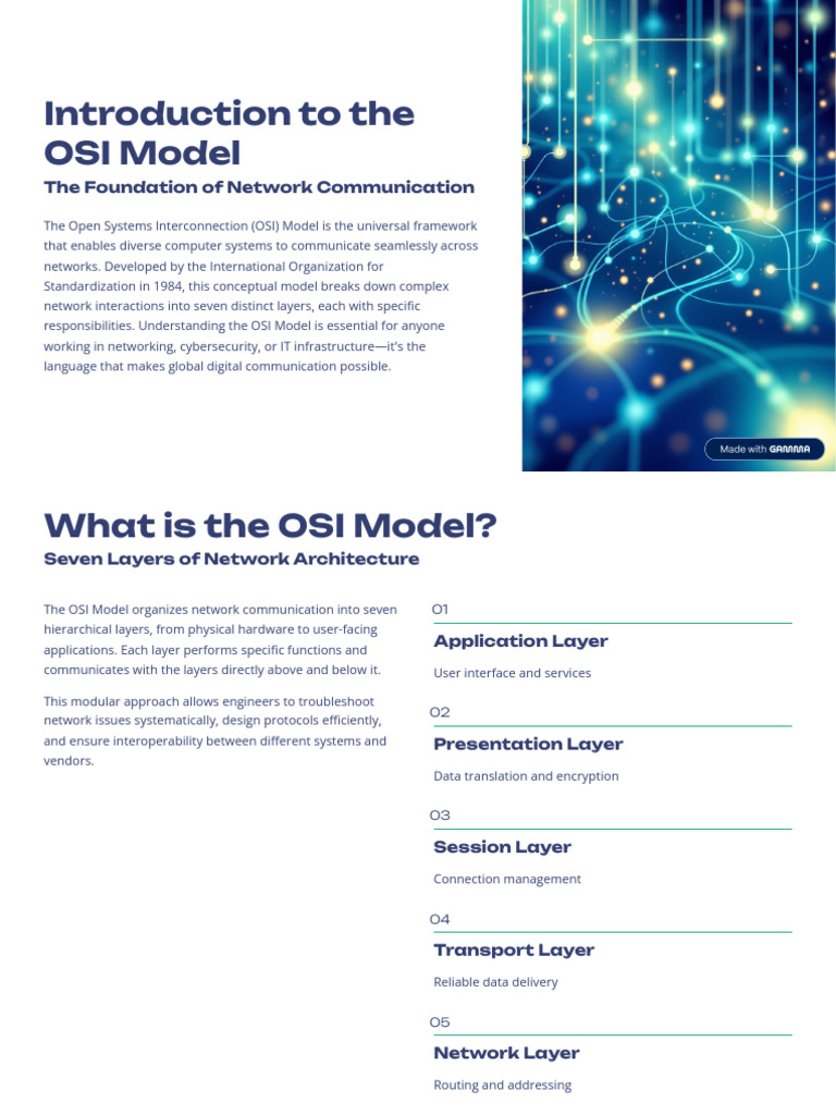 OSI Model Explained: 7 Layers Overview | PDF | Computer Network ...