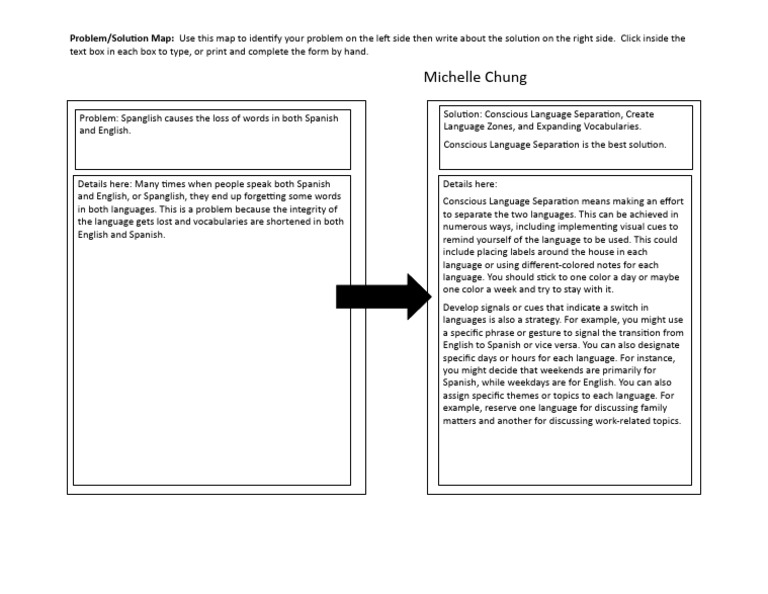 Problem_solution - Michelle Chung PDF | PDF | English Language ...