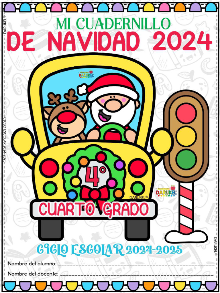 4° MI CUADERNILLO NAVIDEÑO 24-25 | PDF
