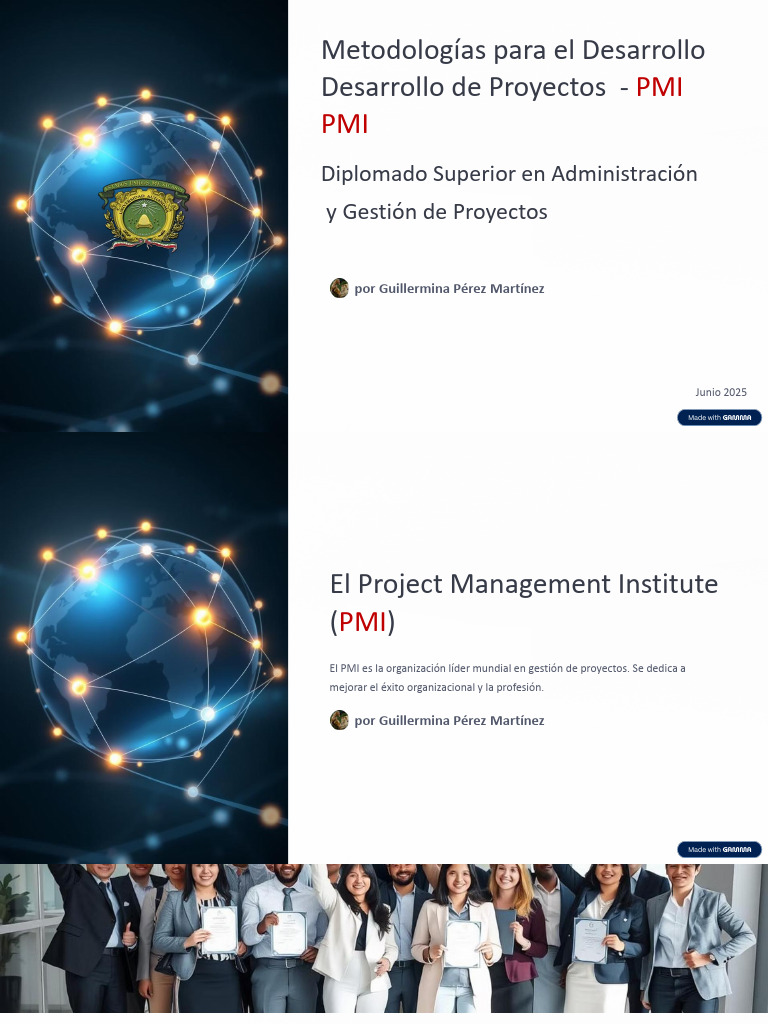 Metodologías de Gestión de Proyectos PMI | PDF