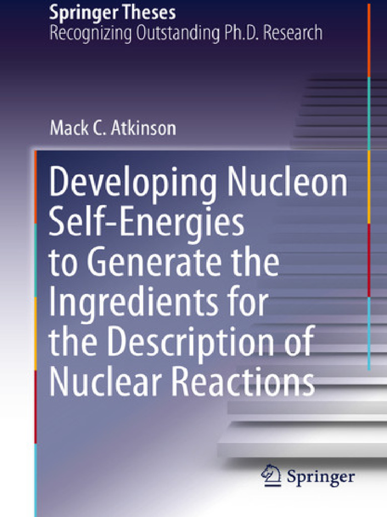 Developing Nucleon Self-Energies to Generate the Ingredients for the ...