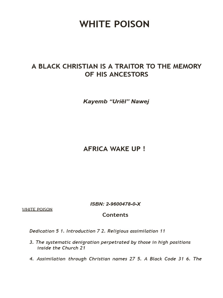 White Poison | PDF | Deities | God