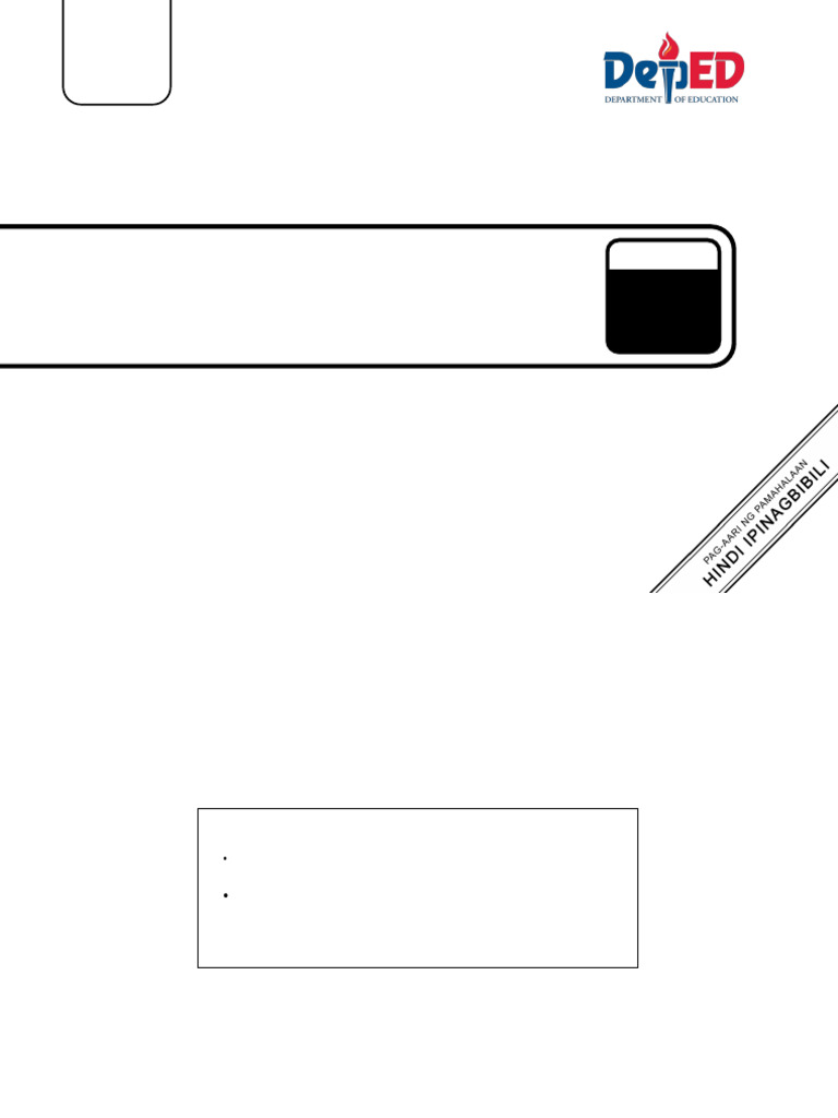 Q3 LE EPP 5 Lesson 6 Week 6 | PDF