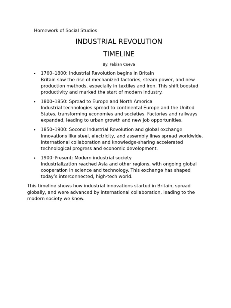 Homework of Social Studies | PDF