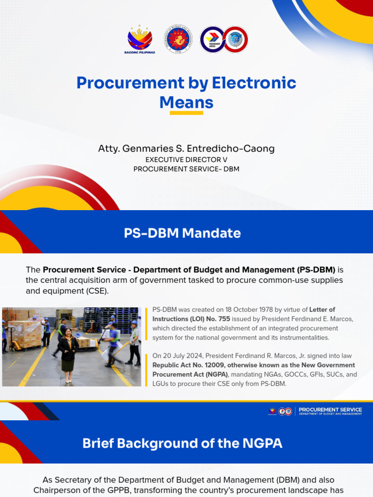 New Government Procurement Act Overview | PDF | Procurement