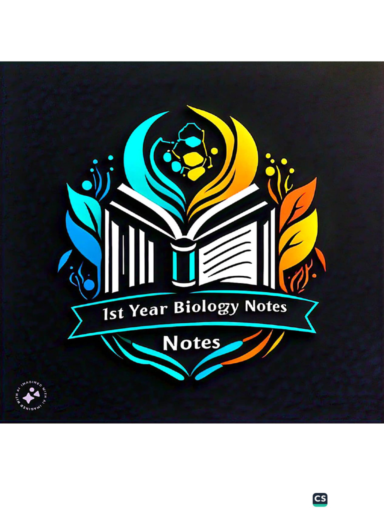 1st Year Biology Notes by Syed Mahmood Abbas | PDF