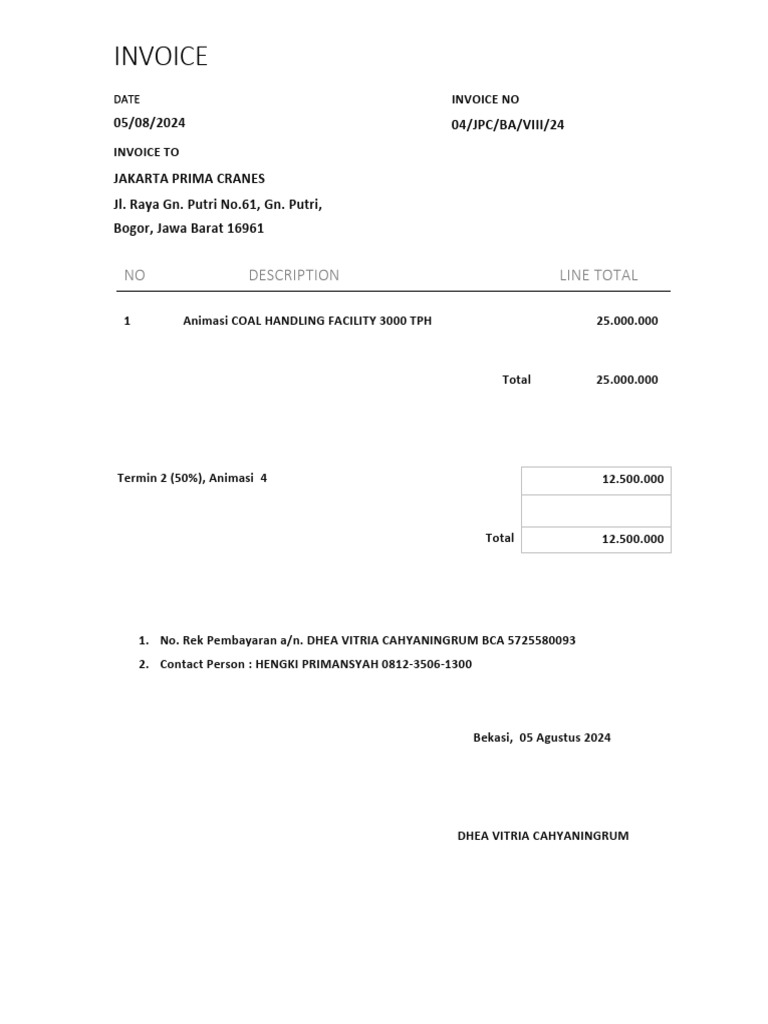 Invoice | PDF