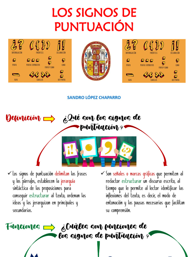 Signos de Puntuación: Definición y Usos | PDF