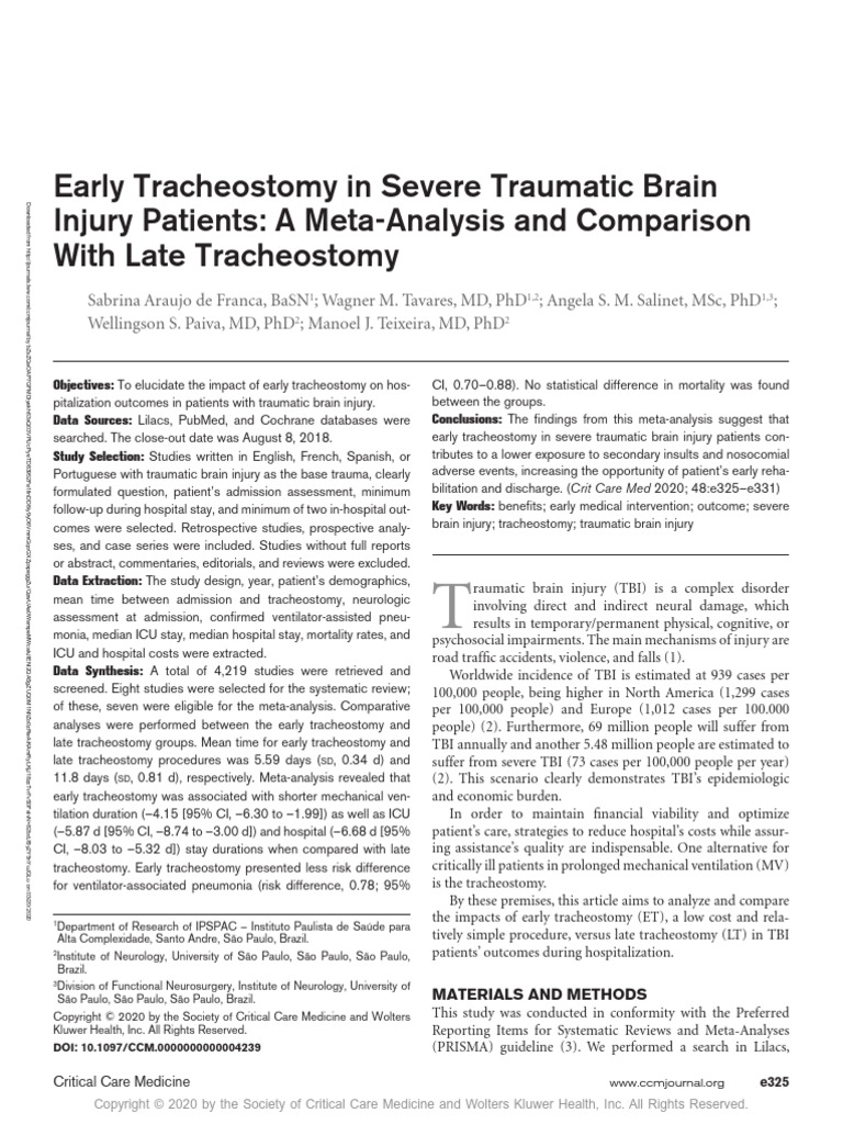 Early_Tracheostomy_in_Severe_Traumatic_Brain.35 | PDF | Traumatic Brain ...
