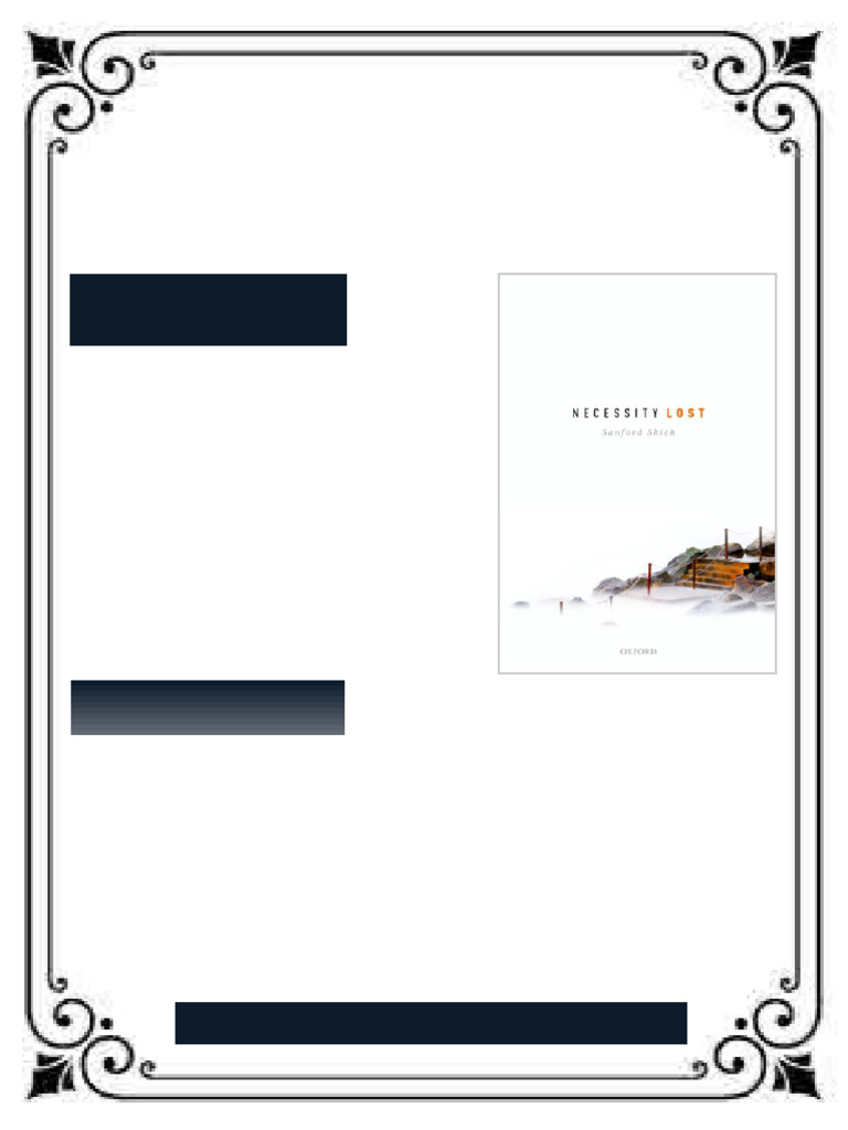 Necessity Lost: Modality And Logic In Early Analytic Philosophy, Volume ...