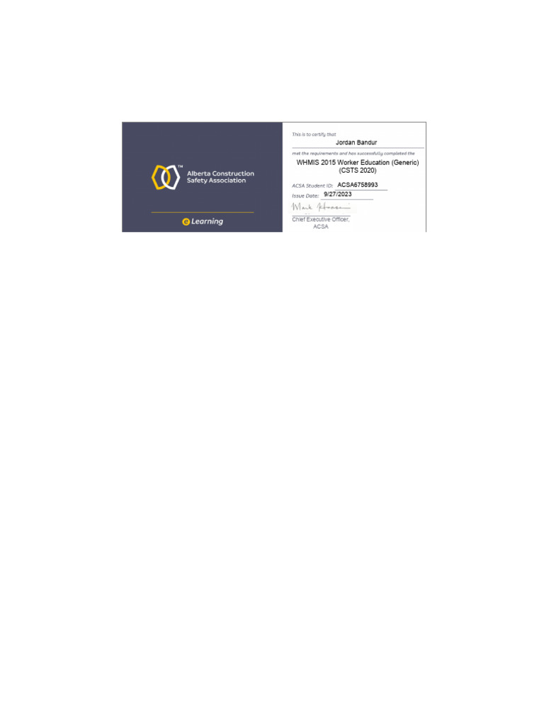 WHMIS | PDF