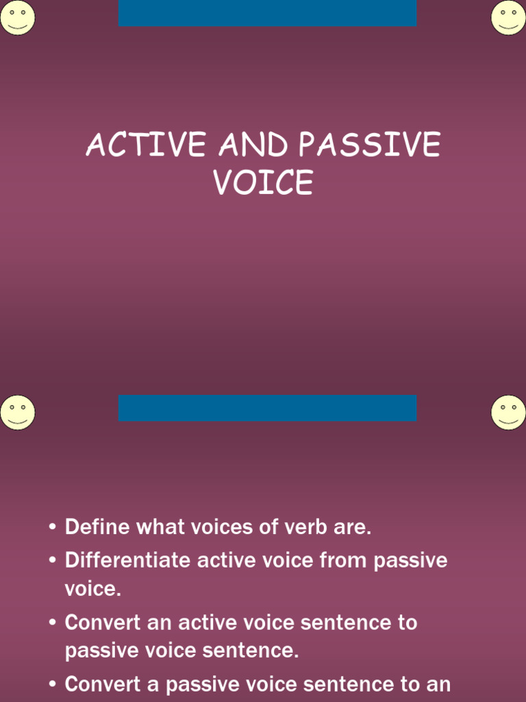 Active vs Passive Voice Explained | PDF | Verb | Subject (Grammar)