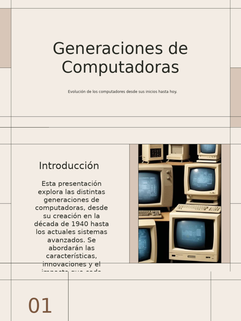 Evolución de las Generaciones de Computadoras | PDF | Informática ...