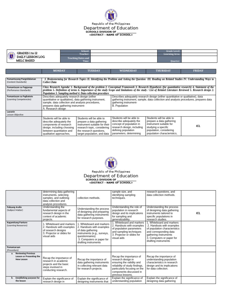 WEEK 5 | PDF | Survey Methodology | Sampling (Statistics)