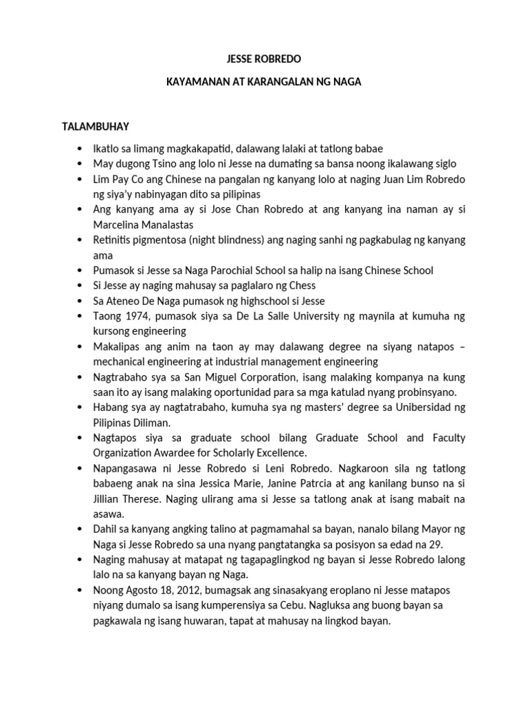 Jesse Robredo | PDF