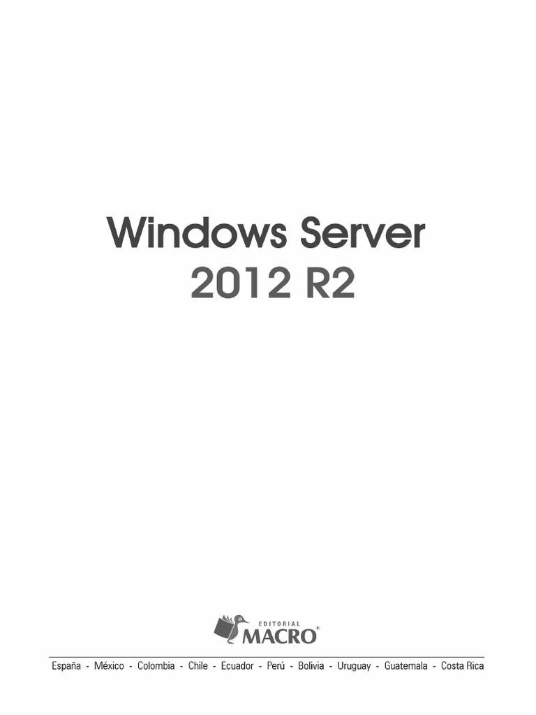 Windows Server 2012 r2 | PDF