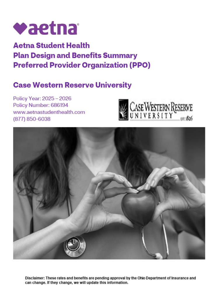 Aetna Student Health Plan 2025-2026 Overview | PDF | Emergency ...