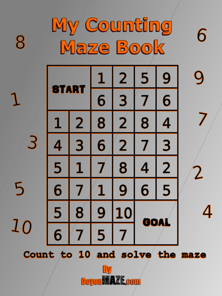My Counting Maze Book For Kids 2023 | PDF