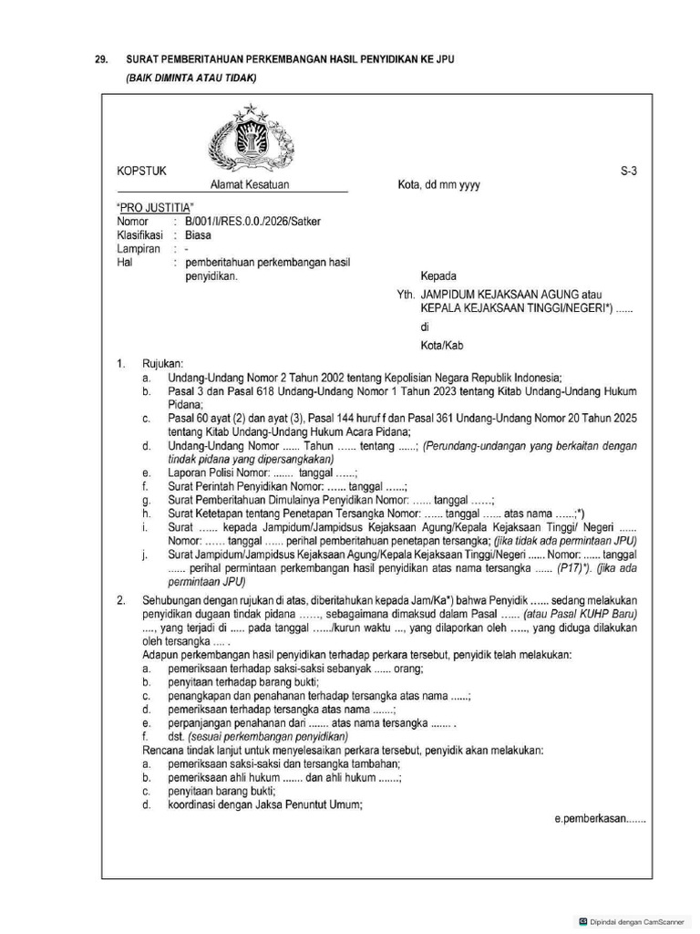 Format Mindik Kuhp Kuhap Baru (2) - 35 | PDF