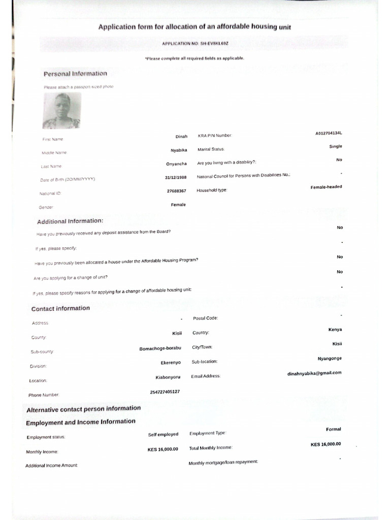 27688367-Allocation Application Form 1758116950 | PDF