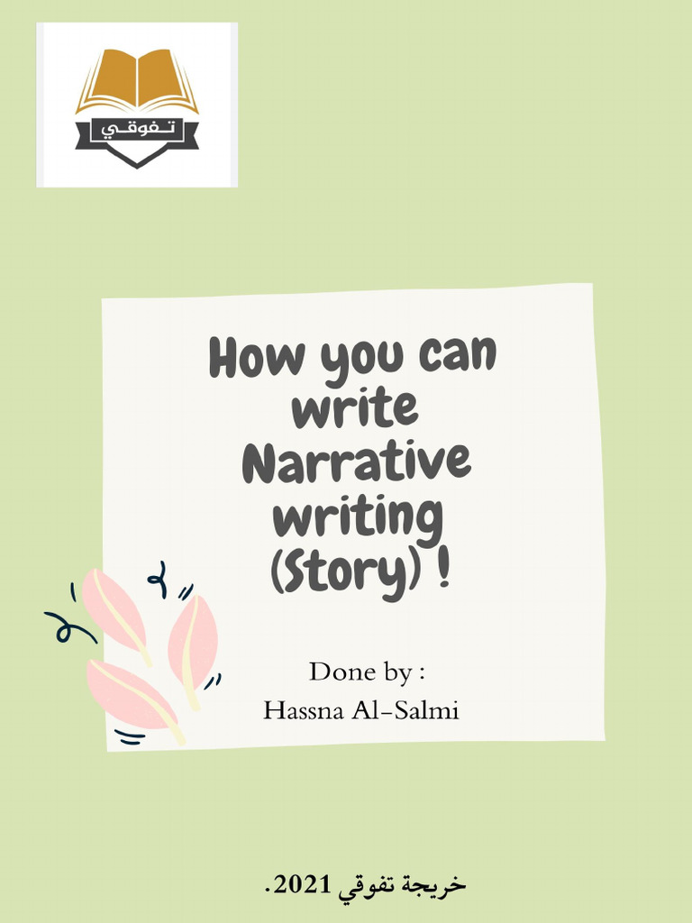 How Can You Write Narrative Writing (Story) ? | PDF
