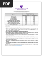 Unity Small Finance Bank FD Rates 2025 | PDF | Interest | Banks