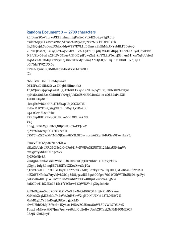 Random Document 3 2700chars | PDF