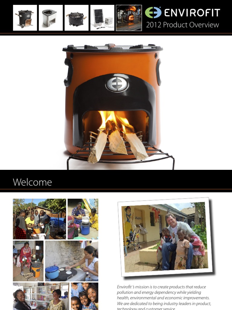 Envirofit Product Overview2012 | PDF | Flashlight | Stove