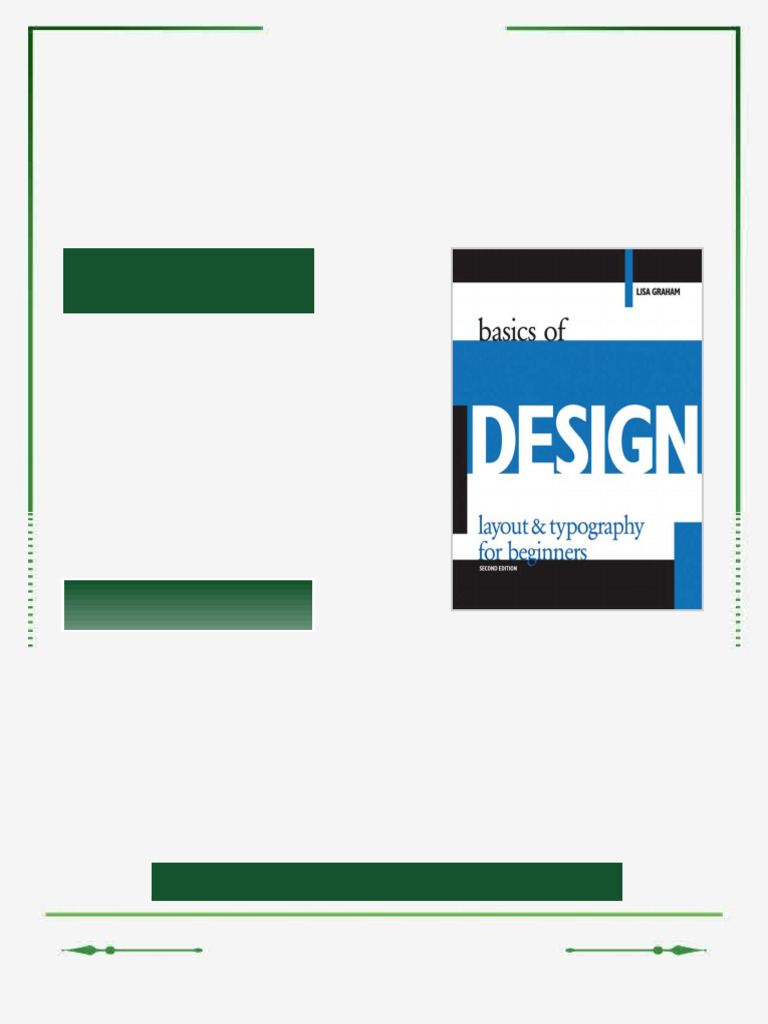 Basics of Design Layout and Typography for Beginners 2nd Edition Lisa ...