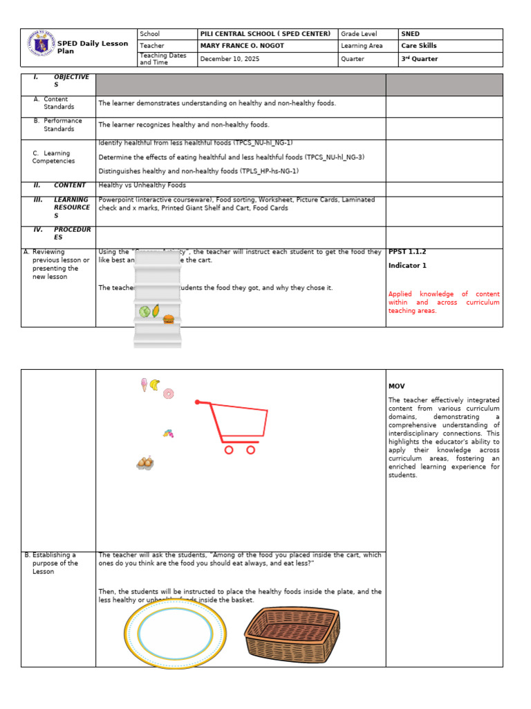 COT 14 Lesson Plan With 4th Quarter Annotations (SY23-24) | PDF ...