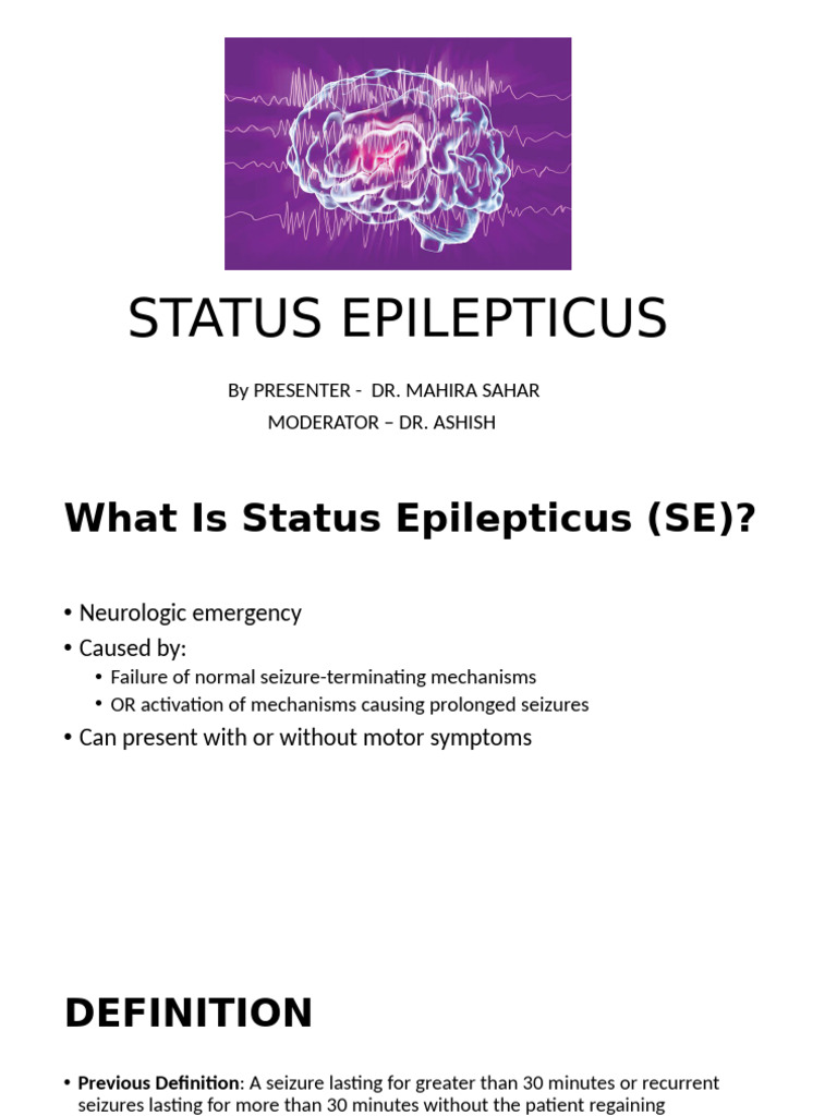 Understanding Status Epilepticus: Causes & Management | PDF | Epilepsy ...