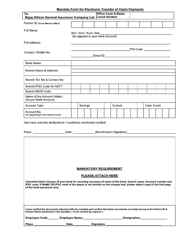 Neft Form PDF | PDF