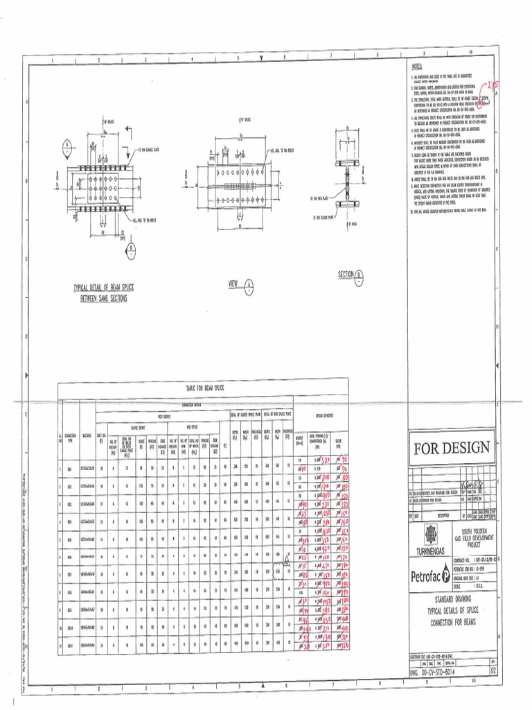 Beam Splice | PDF