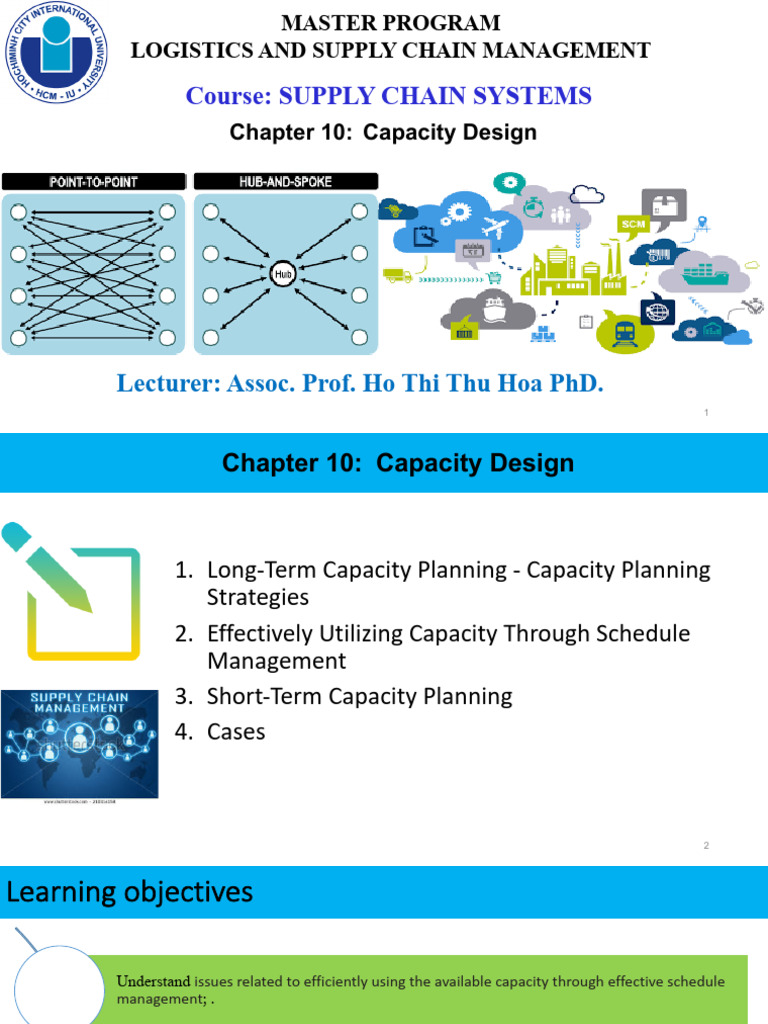 Capacity Design in Supply Chain Management | PDF | Business Process ...