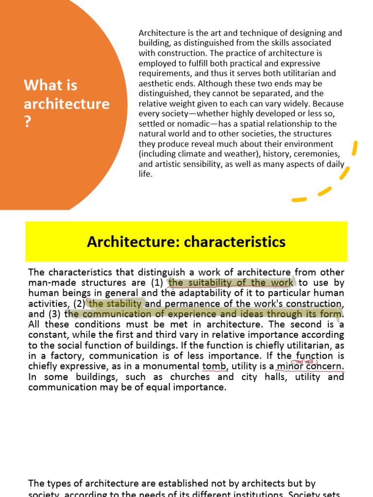 What Is Architecture | PDF | Society | Communication