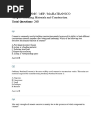 Masonry Practice Test Questions | PDF | Masonry | Mortar (Masonry)