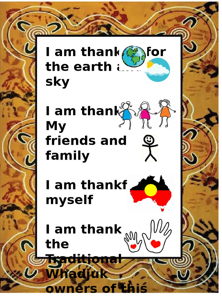 Children's Acknowledgement of Country | PDF