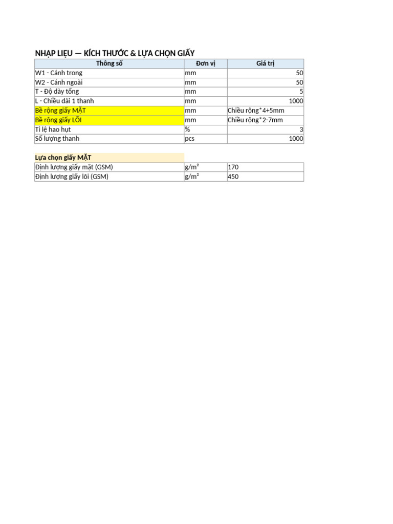 Cost Calculator NepGoc v6 | PDF